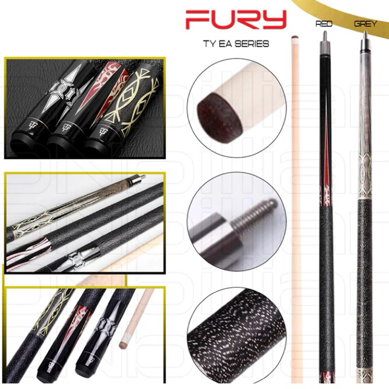 Jual Fury TY EA Cue Billiard | Shopee Indonesia