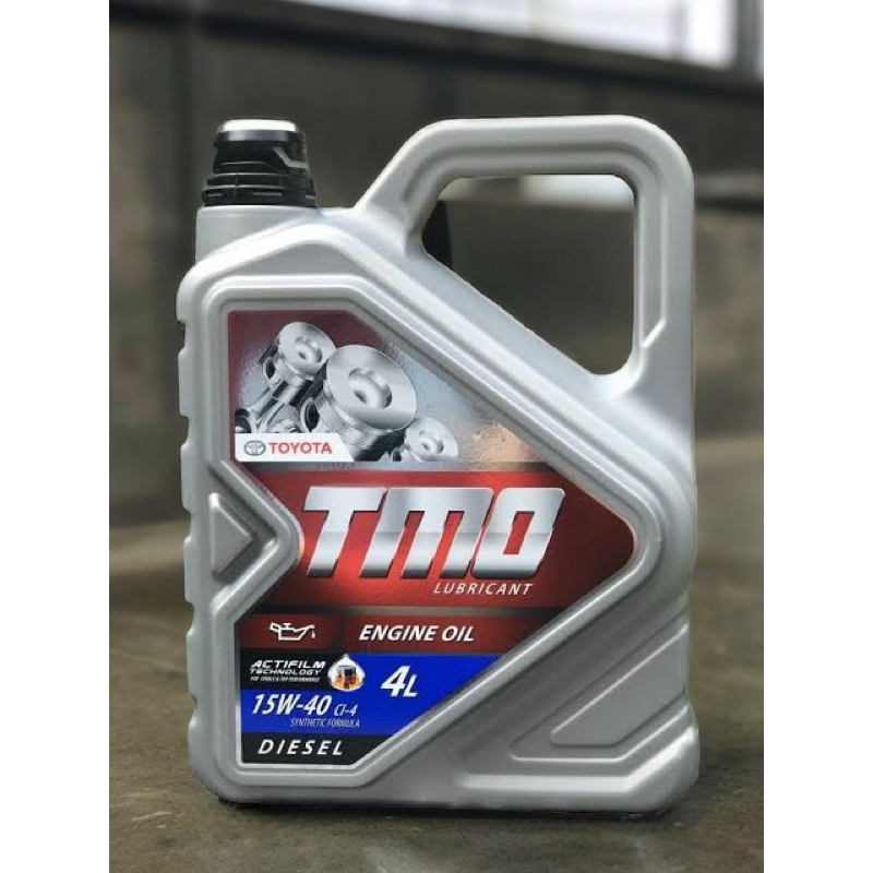 Jual OLI MESIN SOLAR TMO DIESEL 15w40 4 LITER TOYOTA MOTOR OIL ...