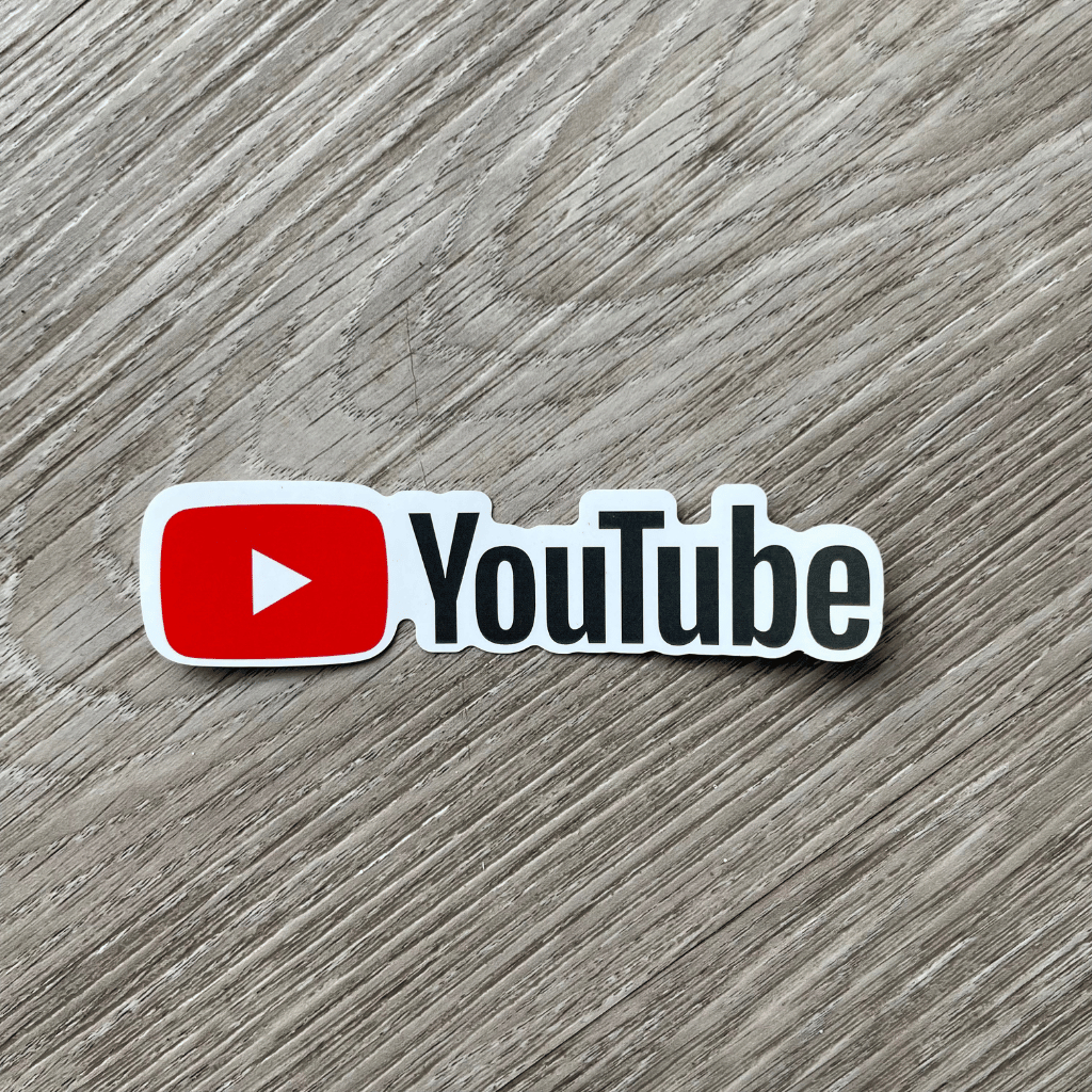 Jual YouTube Sticker Tempel Aesthetic / STICKER HELM,STICKER MOTOR ...