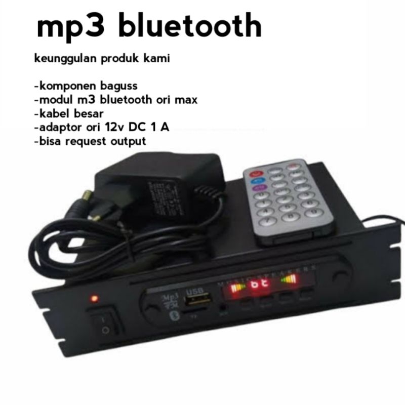 Jual Modul Mp3 Bluetooth Original Maxx Full komponen Bagus | Shopee ...