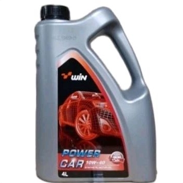 Jual Oli Win POWER CAR 10W40 Api SN 4L/Pelumas Mesin Bensin Win 10W-40/10-W40 Api SN 4 L Semi ...