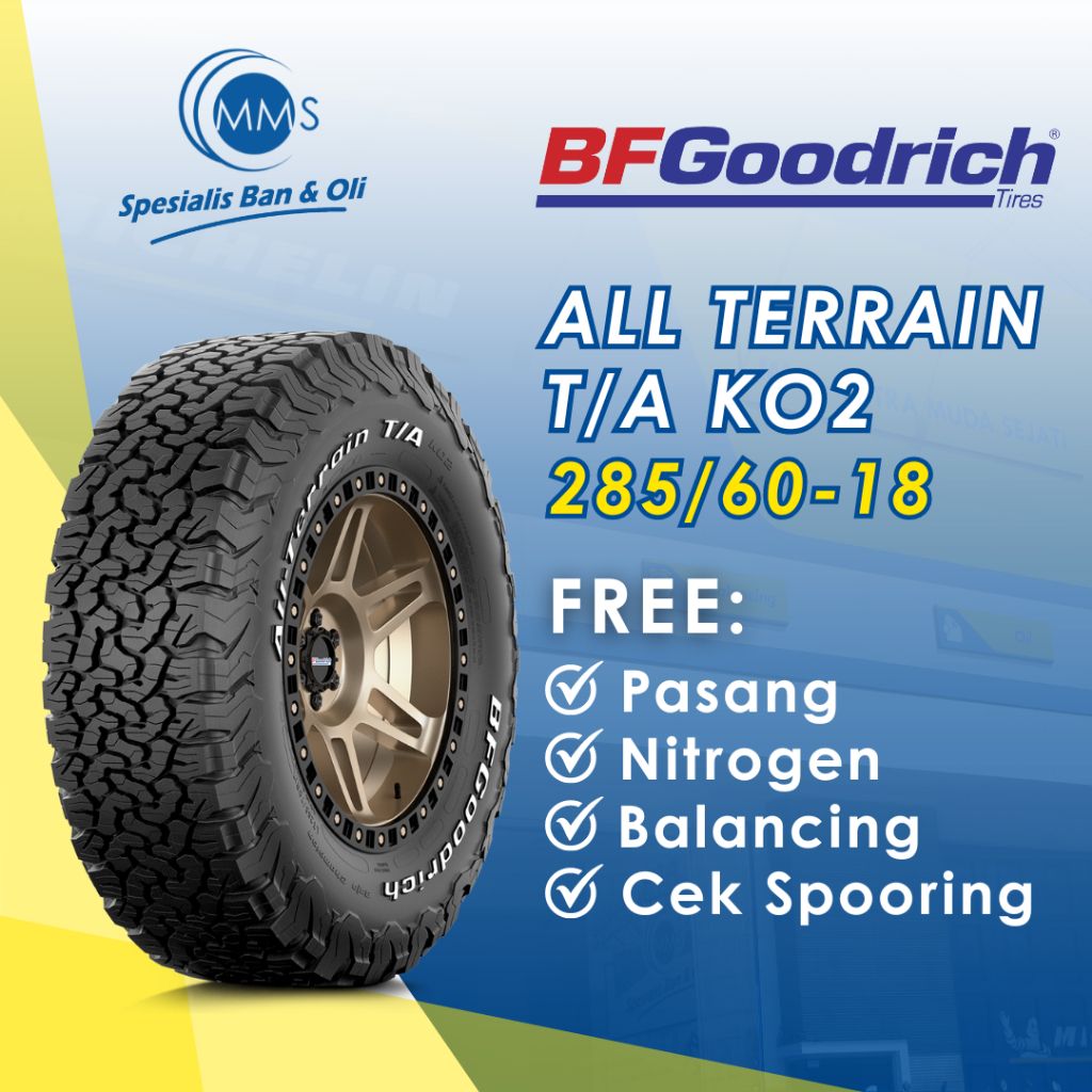 Jual Ban Mobil 285/60 Ring 18 BFGOODRICH ALL TERRAIN T/A KO2 | Shopee ...