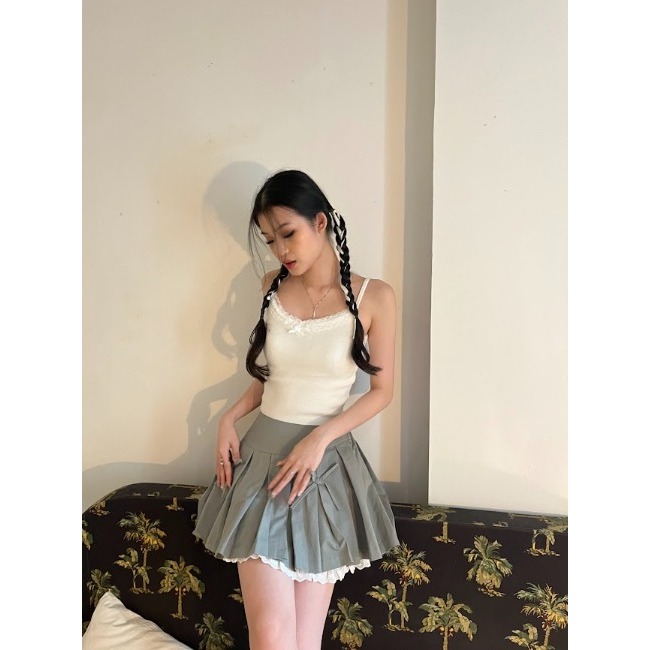 Jual Snatched ELEANOR Mini Skirt - Rok Pendek Wanita Tennis Mini Skirt ...