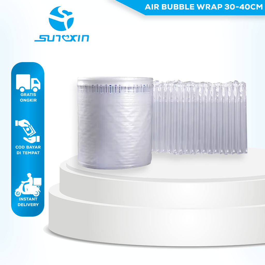 Jual SUNXIN Air Bubble Wrap 30-40cm Panjang 5 Meter R03/R04 / Air Bag ...