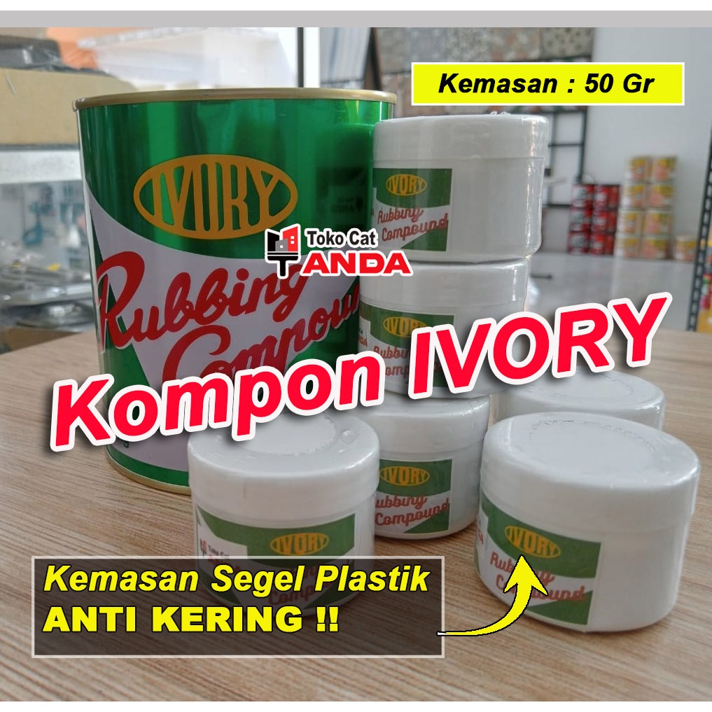 Jual Kompon Putih IVORY repack - Compound Mobil Eceran | Shopee Indonesia