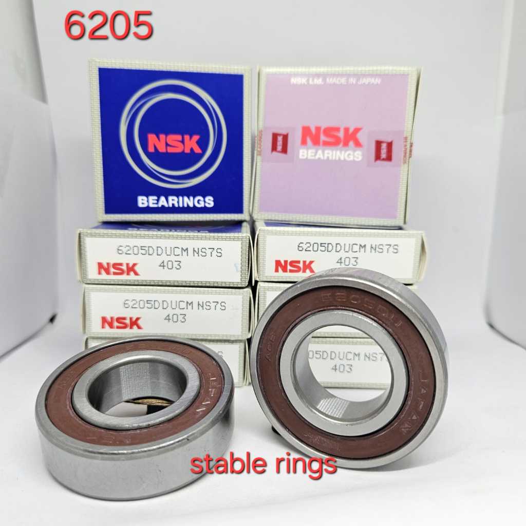 Jual BEARING 6205 DDUCM NSK TUTUP KARET UKURAN BEARING 25x52x15MM | Shopee Indonesia