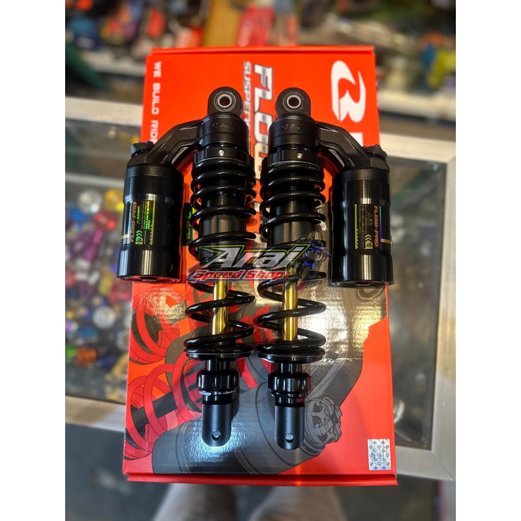 Jual Shock RCB Flow Pro Aerox New / Nmax New Black Gold | Shopee Indonesia