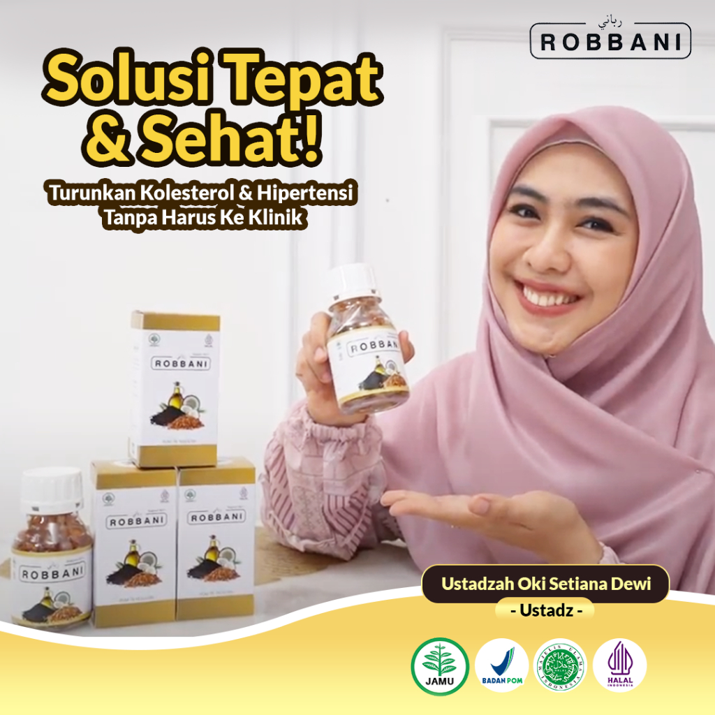 Jual Robbani habbatussauda oil extra propolis sm obat kolesterol dan ...