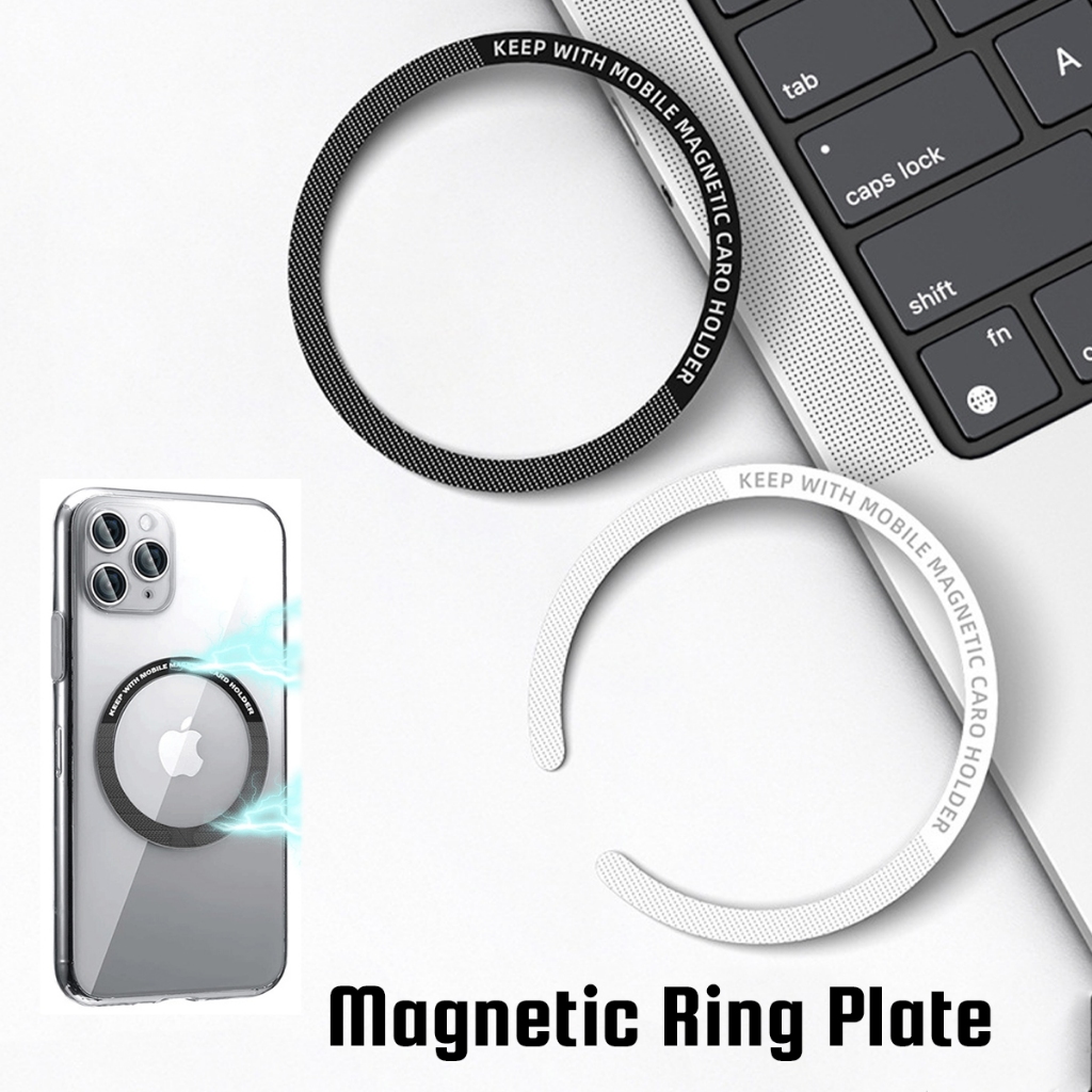Jual Magnetic Ring Plate Universal Stiker Popsocket Magnetic Magsafe ...