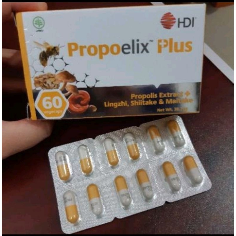 Jual Propoelix plus 12 kapsul / propoelix plus 60 kapsul 2025 | Shopee ...