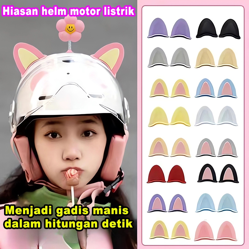 Jual Kuping helm kucing Aksesoris helm/ Helm dekoratif/ Ornamen ...