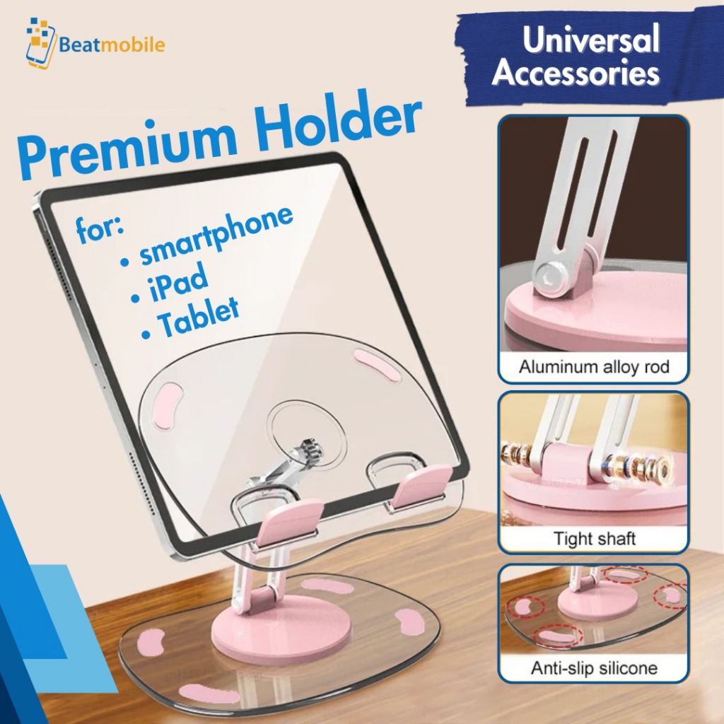 Jual Tablet Holder Stand Holder Meja untuk Tablet Laptop / Handphone ...