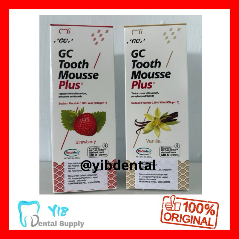 Jual Vitamin gigi Toothmousse Plus | Vitamin gigi GC TM plus dewasa ...