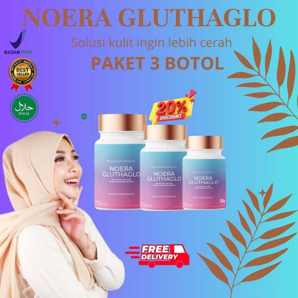 Jual Paket 3 Box Noera Glutha Booster 10x Extra Whitening Booster Pemutih White Powder | Shopee ...