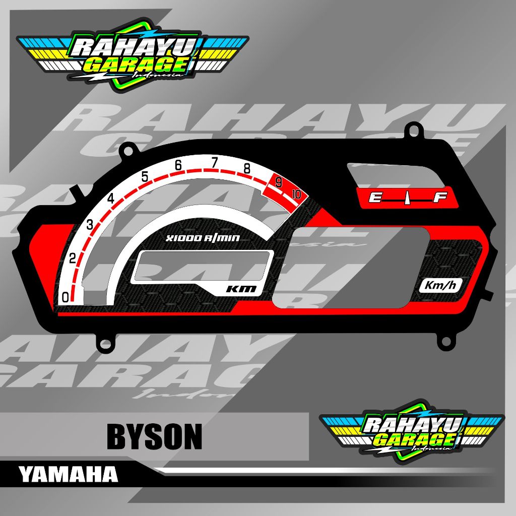 Jual PAPAN SPEEDOMETER CUSTOM YAMAHA BYSON | Shopee Indonesia