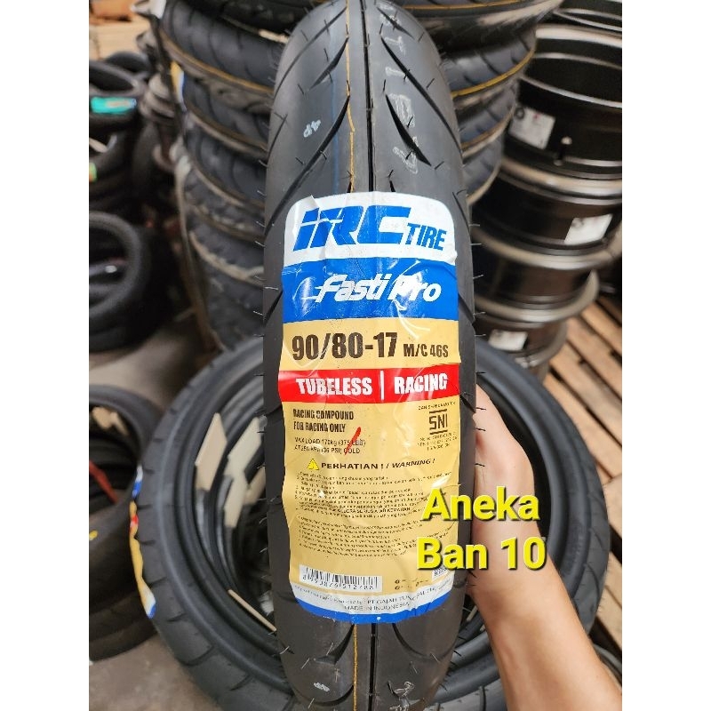 Jual Ban IRC 90/80-17 Fasti Pro Tubeless Soft Compound | Shopee Indonesia