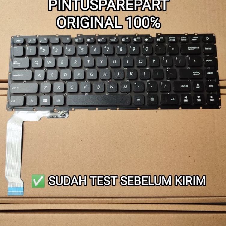 Jual Genuine Parts Keyboard Laptop Asus X441 X441B X441N X441M X441S ...