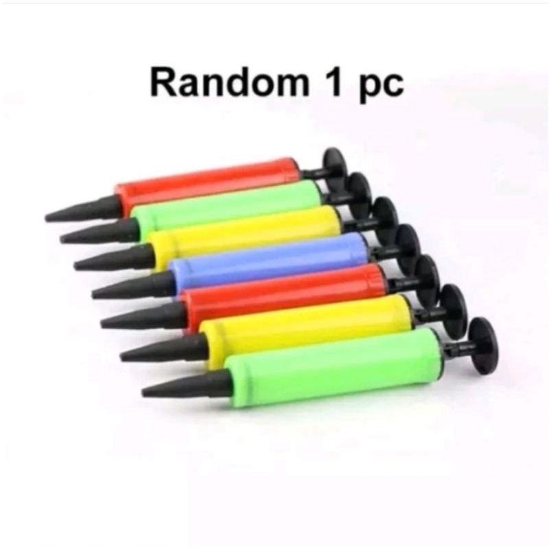 Jual POMPA BALON TANGAN MANUAL MINI ALAT POMPA TIUP ANGIN BOLA ...