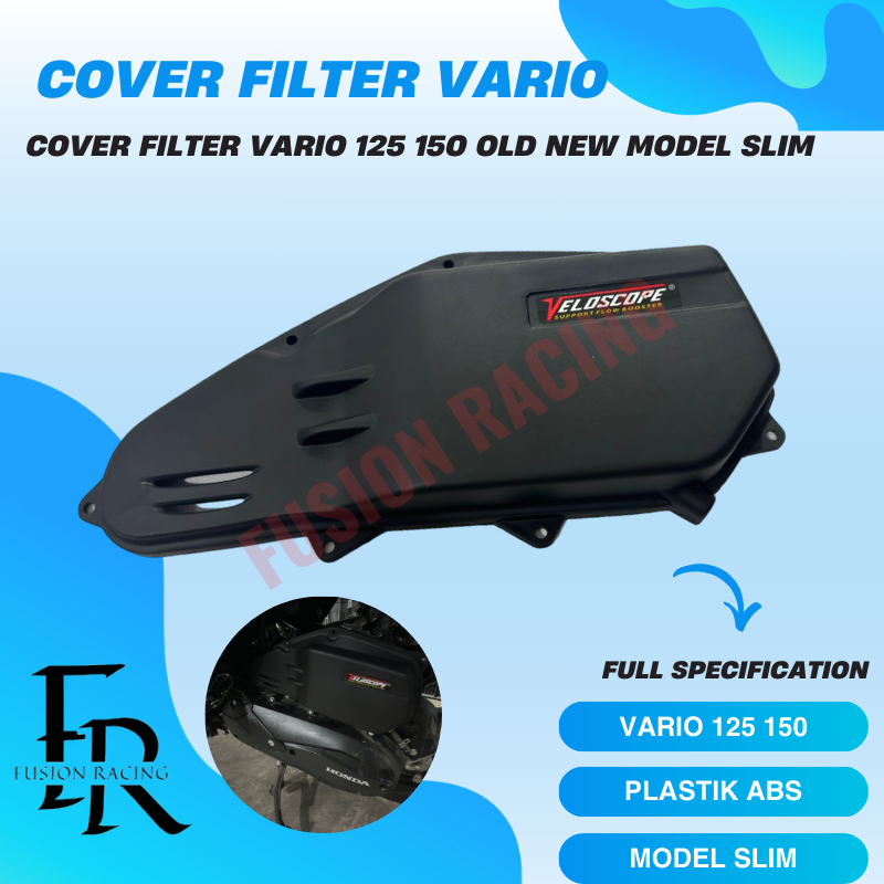 Jual COVER FILTER VARIO 125 150 OLD NEW PENUTUP BOX FILTER MODEL SLIM ...