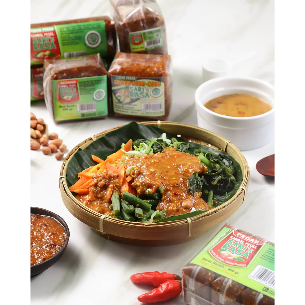 Jual Sambal Pecel Khas Blitar Bumbu Sambel Gado Gado Pedas Dan Original