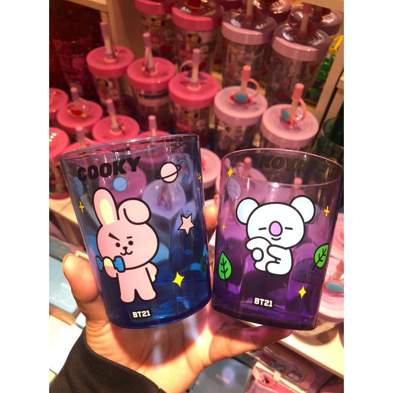 Jual MINISO GELAS BT21 (ready stock) | Shopee Indonesia