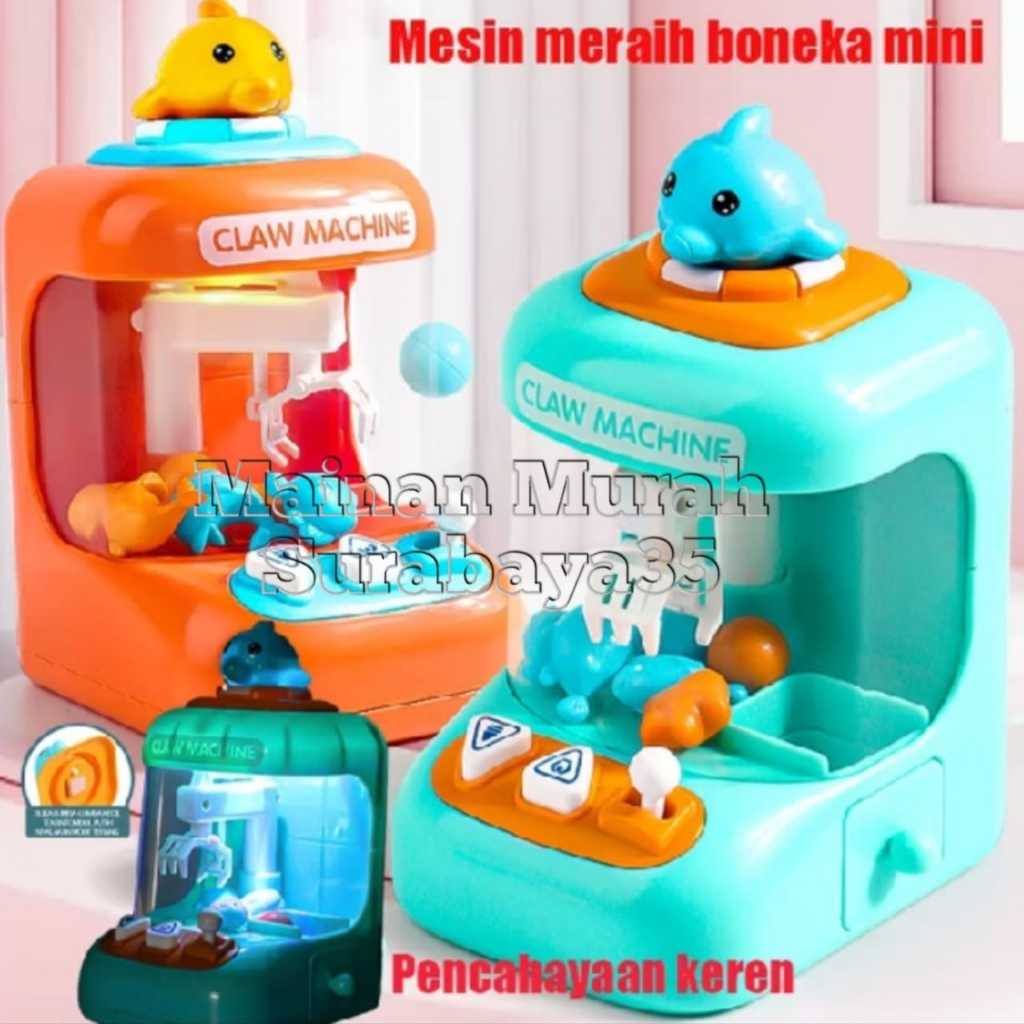 Jual Mainan Edukasi Anak Mesin Capit Mini Pakai Batrei Ada Lampu 1690 2 ...