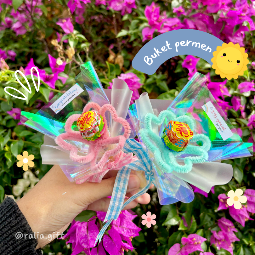 Jual BUKET PERMEN MINI CHUPA CHUPS | BUKET PERMEN MURAH | BUKET PERMEN ...