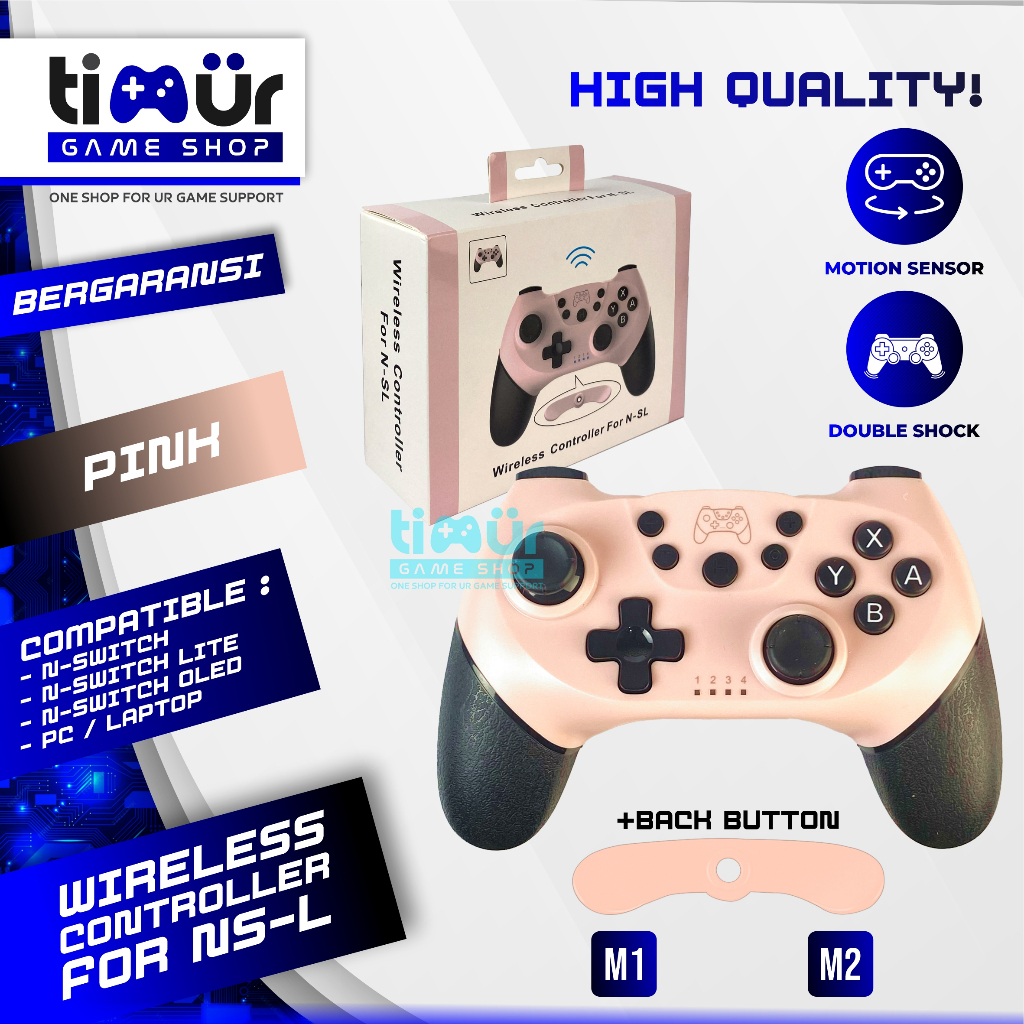 Jual Stick Stik Wireless Pro Controller Nintendo Switch Lite OLED PC N ...