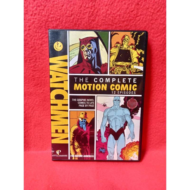 Jual DVD Watchmen The Complete Motion Comic 12 Episodes (2 Disc ...
