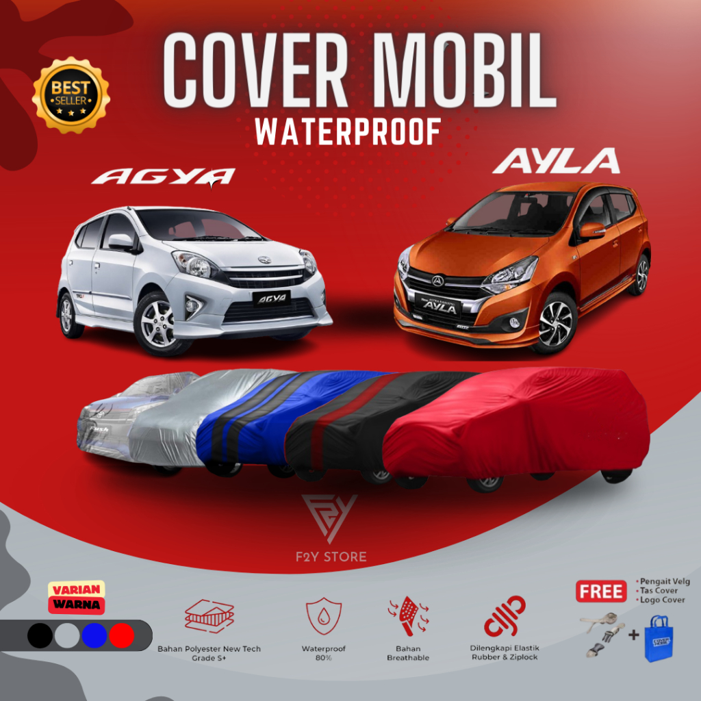 Jual Cover Mantel Penutup Sarung Mobil Agya Ayla Outdoor Indoor ...
