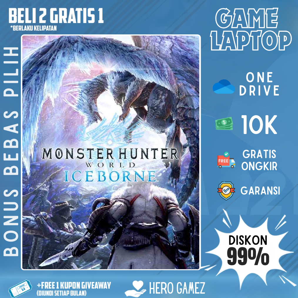 Jual Monster Hunter World: Iceborne - LINK DOWNLOAD - GAME PC - GAME LAPTOP - GAME OFFLINE ...