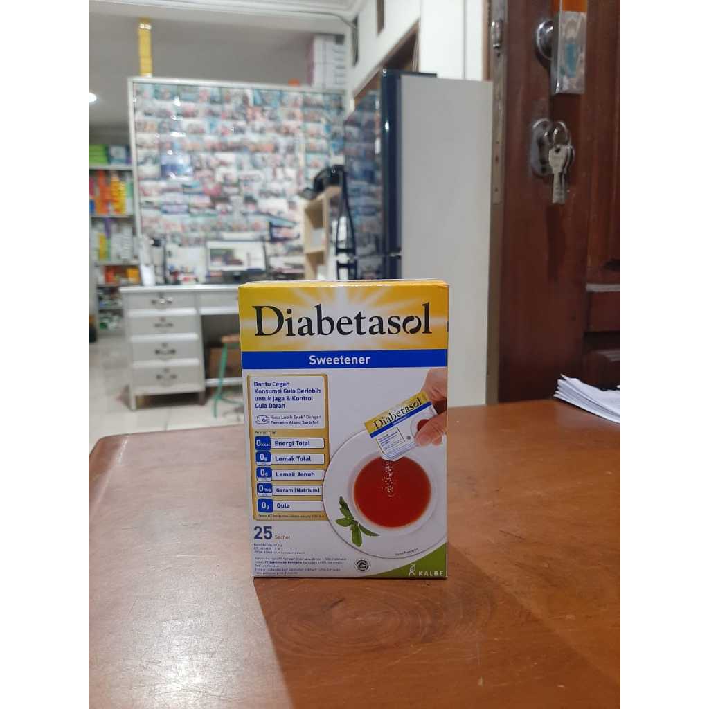 Jual Diabetasol Sweetener 100 Sachet, 50 Sachet, 25 Sachet | Shopee ...