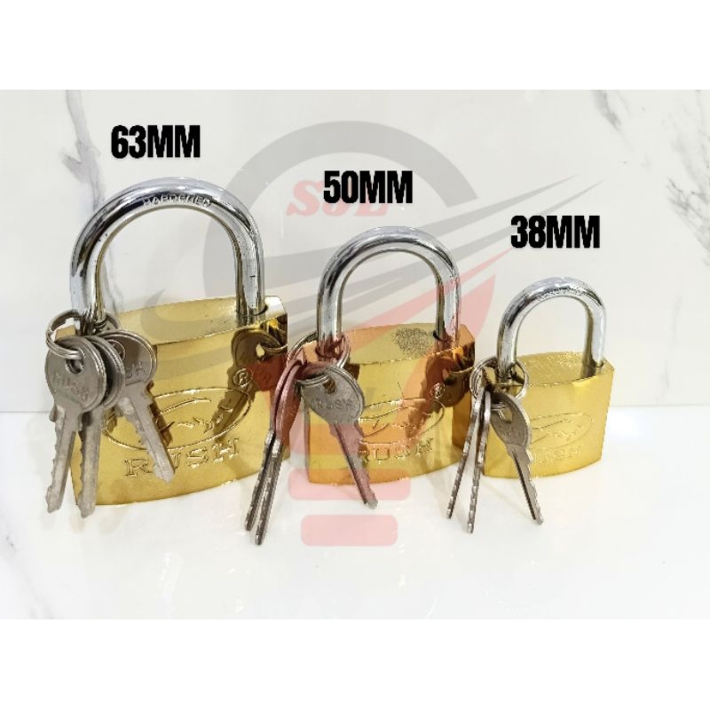 Jual GEMBOK RUSH KUNING | Shopee Indonesia