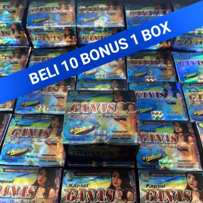 Jual KAPSUL GANAS ORIGINAL PLUS ++ PEMBESAR | Shopee Indonesia