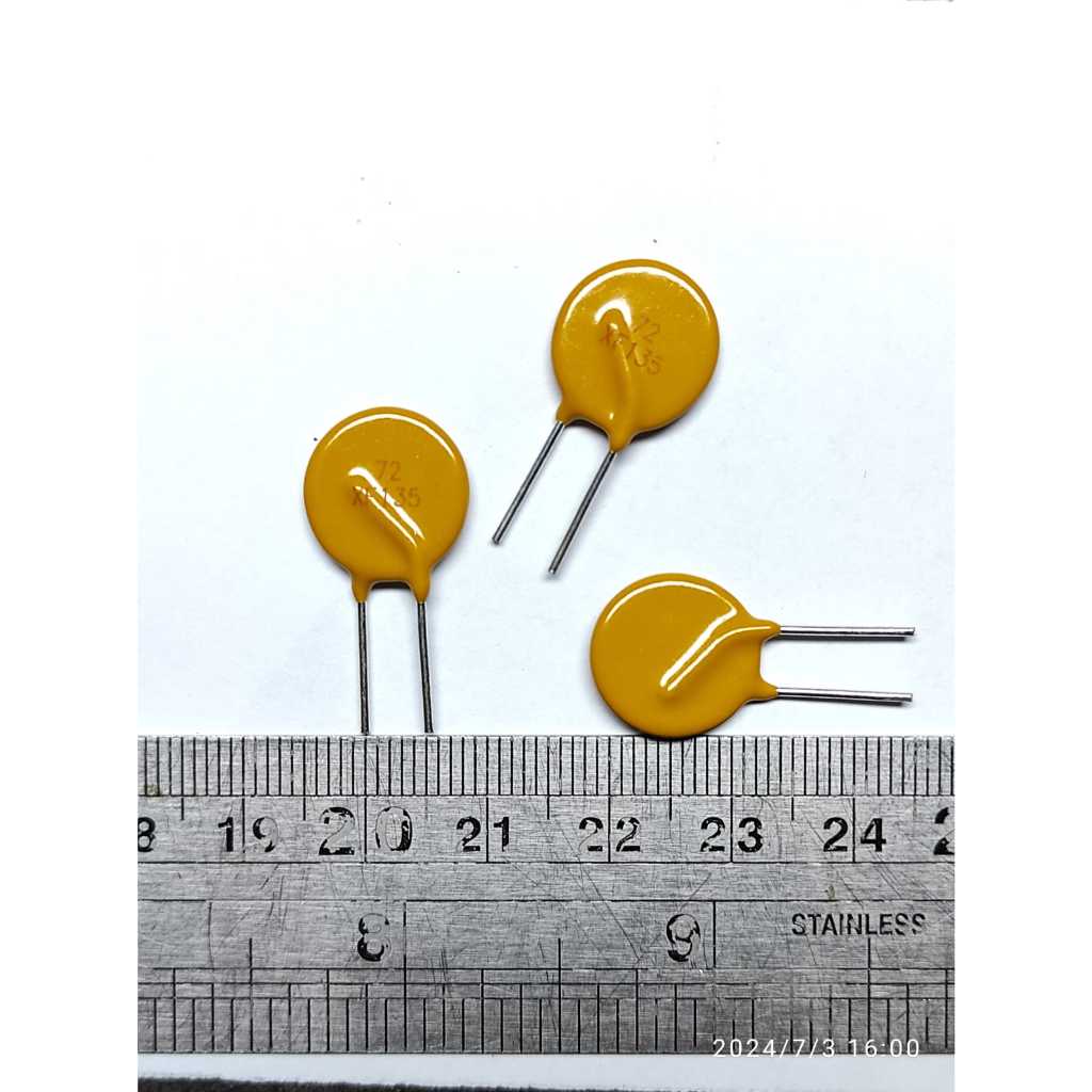 Jual Fuse sekring RXEF135 PPTC 72V 1.35A XFDD Resettable Fuse XF135 ...