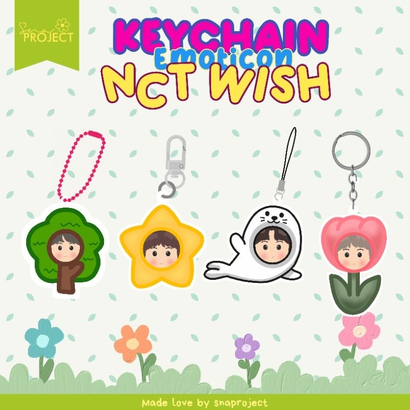 Jual KEYCHAIN EMOTICON NCT WISH (SINGLE) | Shopee Indonesia