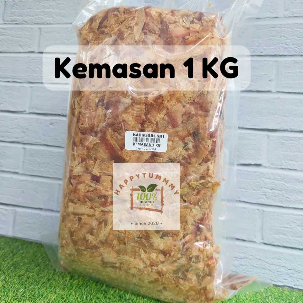 Jual HPT - KATSUOBUSHI 1 KG HALAL Shaved Bonito Flakes/Katsuo Bushi ...