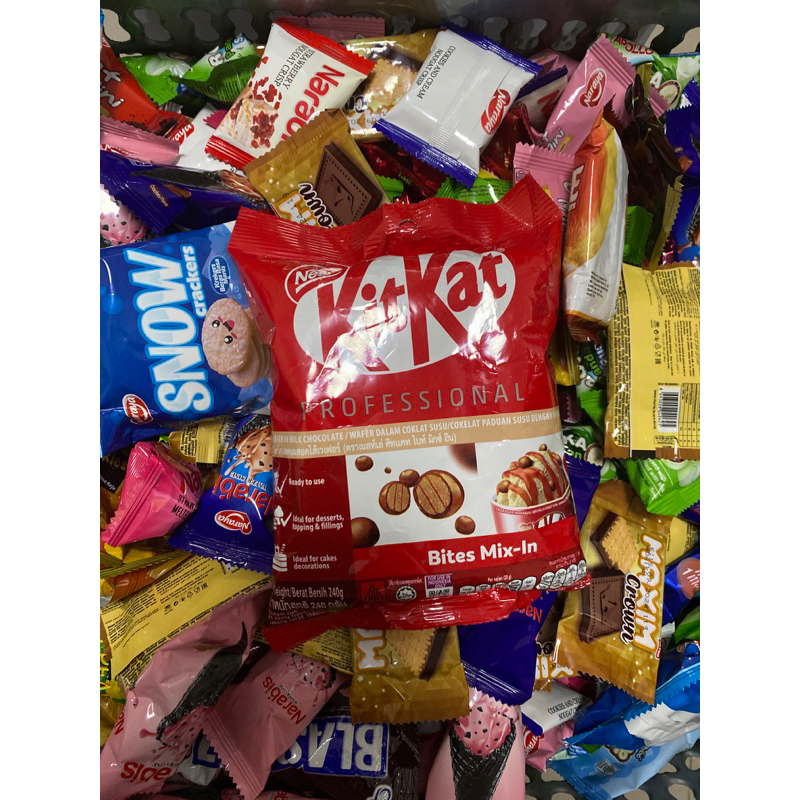 Jual snack serok lokal + kitkat promo | Shopee Indonesia