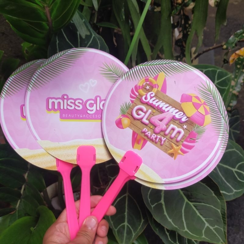 Jual Kipas Tangan / Kipas Event AC310gsm Untuk Semua Acara Gagang Jepit ...