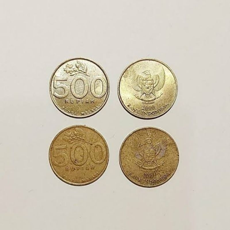 Jual KOIN 500 RUPIAH MELATI KUNING 2000-2003 | Shopee Indonesia