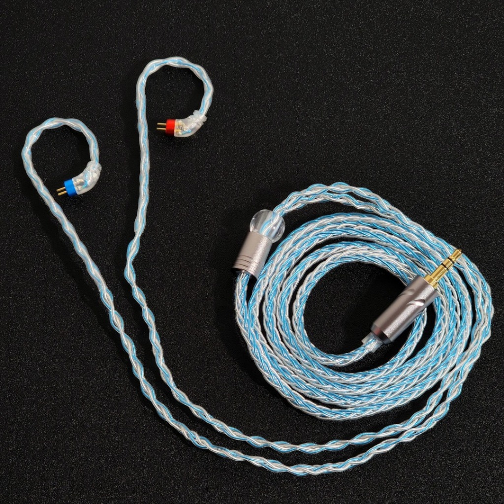 Jual QKZ T1 8 Core Silver Plated Hifi In Ear Earphone Upgrade Cable IEM | Shopee Indonesia