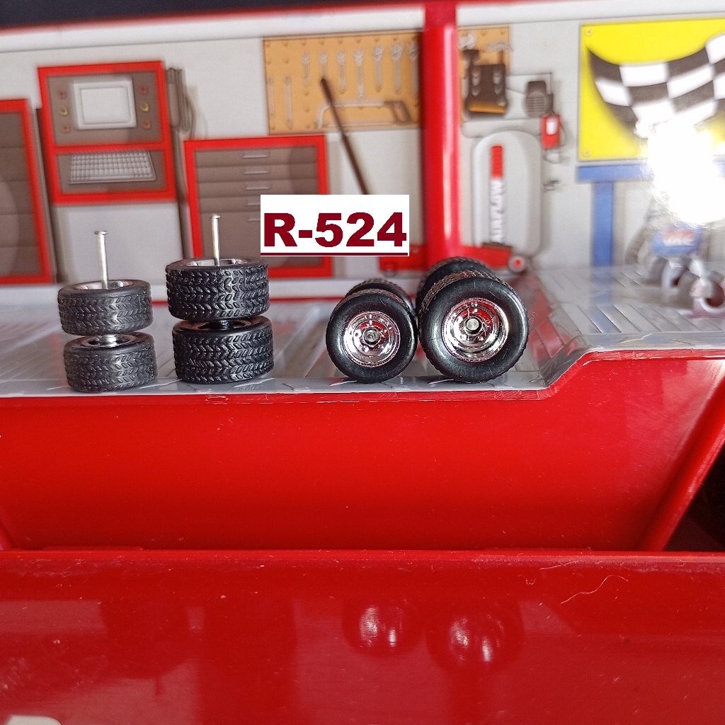 Jual Ban Karet Hotwheels R-524 Velg Chrome Uk1012 Short Axle | Shopee ...