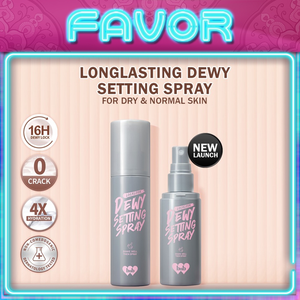 Jual BNB Barenbliss LockLook Dewy Setting Spray 110ml | Dewy Finish ...