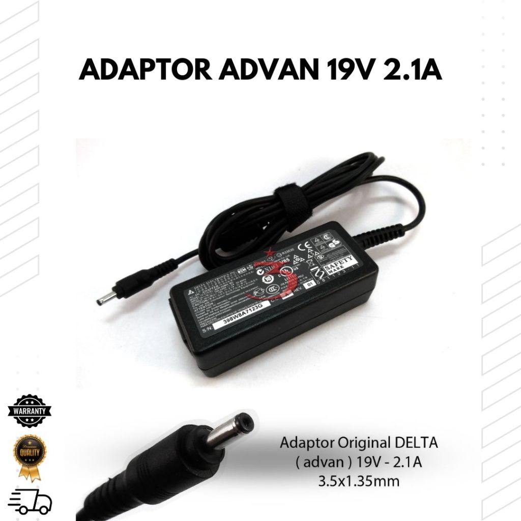 Jual Adaptor Charger ADVAN 19V 2.1A Original | Shopee Indonesia