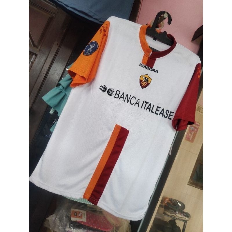 Jual jersey as roma retro | Shopee Indonesia