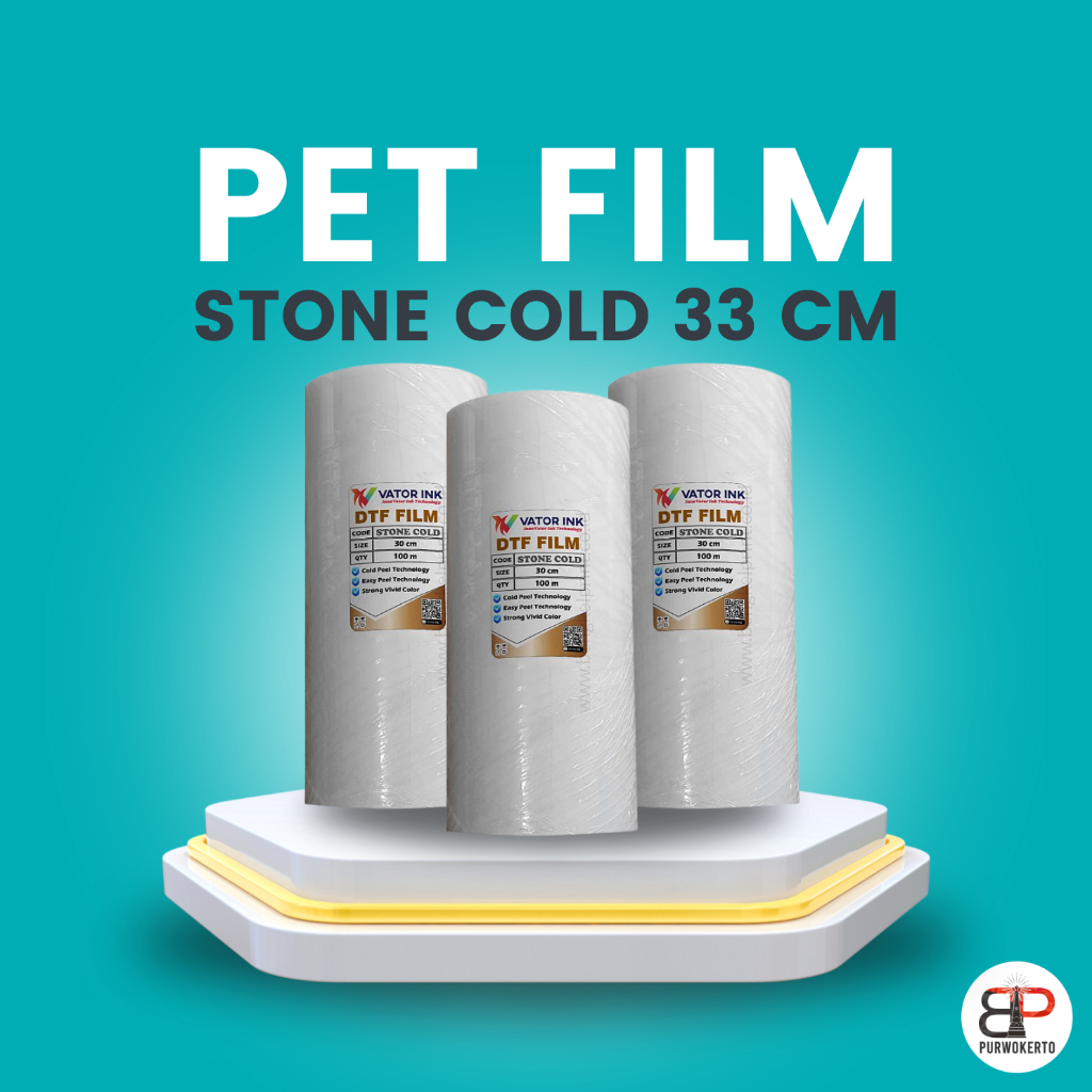 Jual Transfer Film PET Vator Stone Cold 33 cm x 100 m (1 roll) | Shopee ...