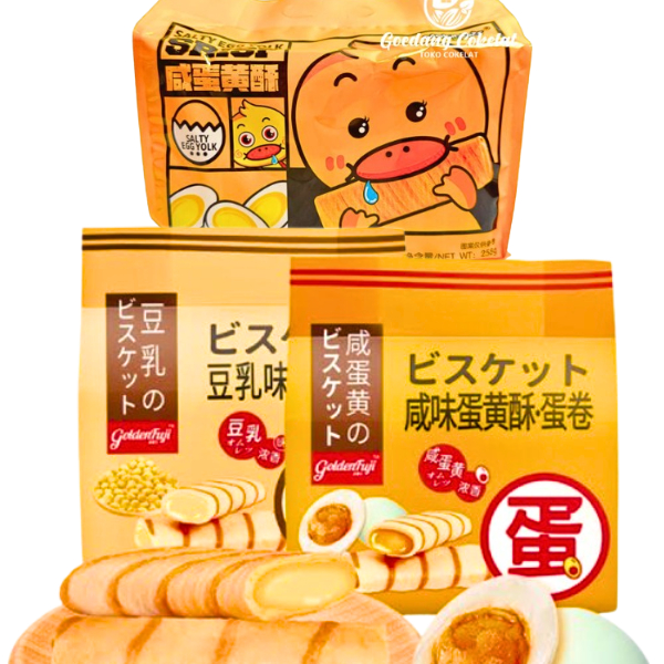 Jual Golden Fuji Egg Roll Meilundo Sandwich Crispy Salty Egg Yolk ...