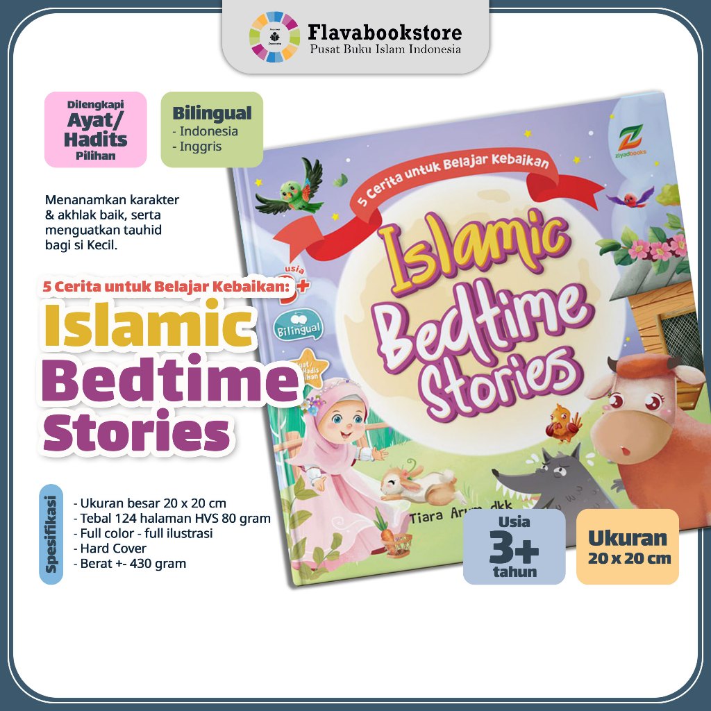 Jual Ziyadbooks - Islamic Bedtime Stories - Buku Dongeng Islami Sebelum ...