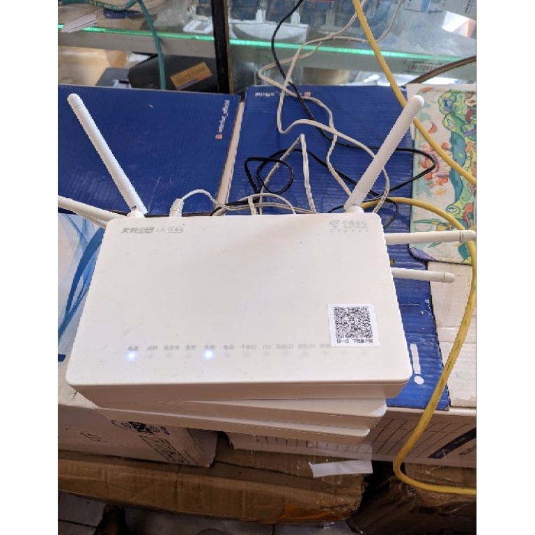 Jual KODE C8E ONT EPON ONU ZTE ZXHN F45 ACCESS POINT WIRELESS WIFI ...