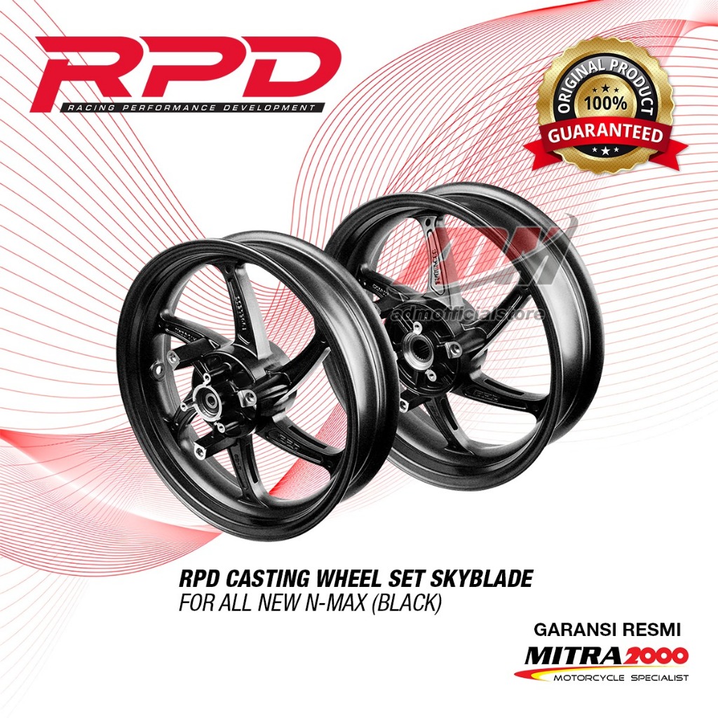 Jual Velg RPD Casting SKYBLADE All New N-Max size 300/350 x 13 Inch ...